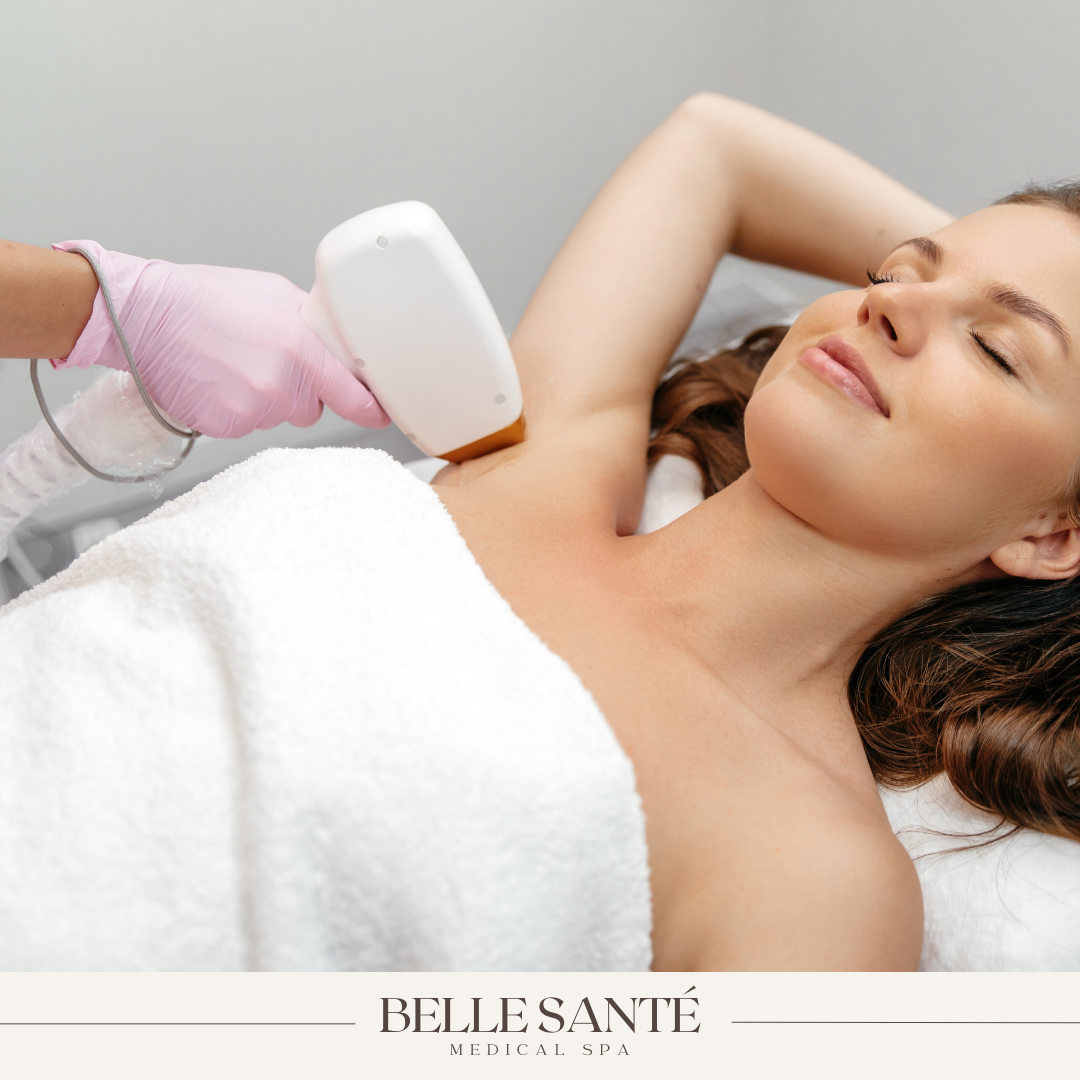 The Benefits of Laser Hair Removal - Belle Sante Medical Spa